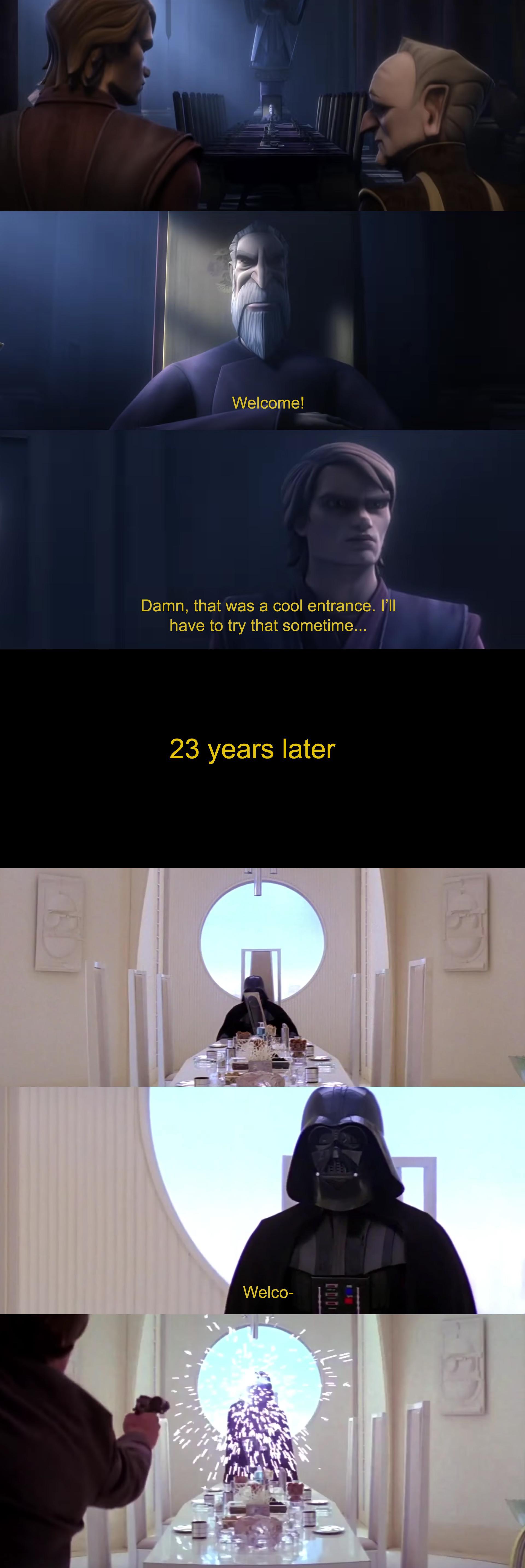 The whole banquet trap didn't work out as well for Vader | /r ...