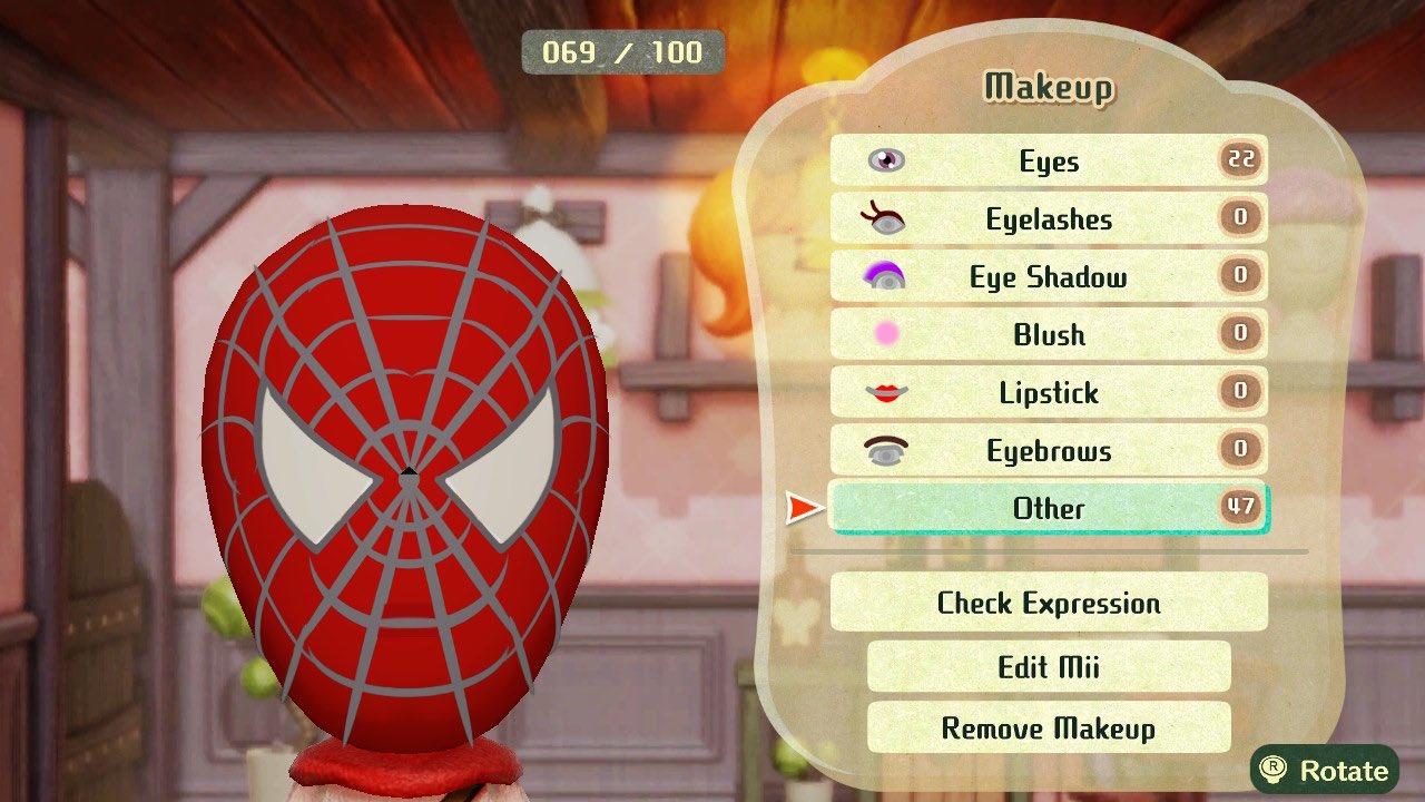 Raimi's Spider-Man | Miitopia Mii Maker | Know Your Meme