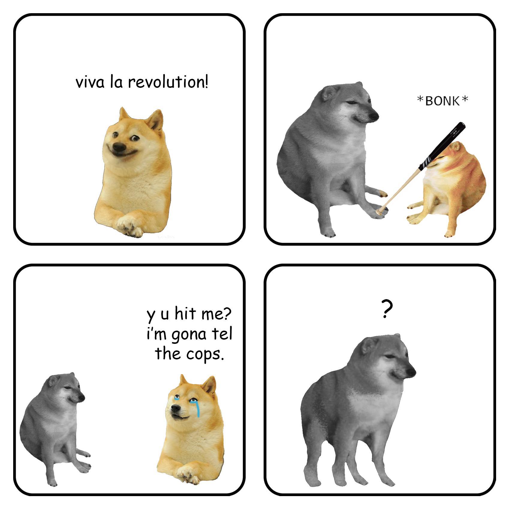 Le talk the talk but le no walk the walk | /r/dogelore | Ironic Doge ...