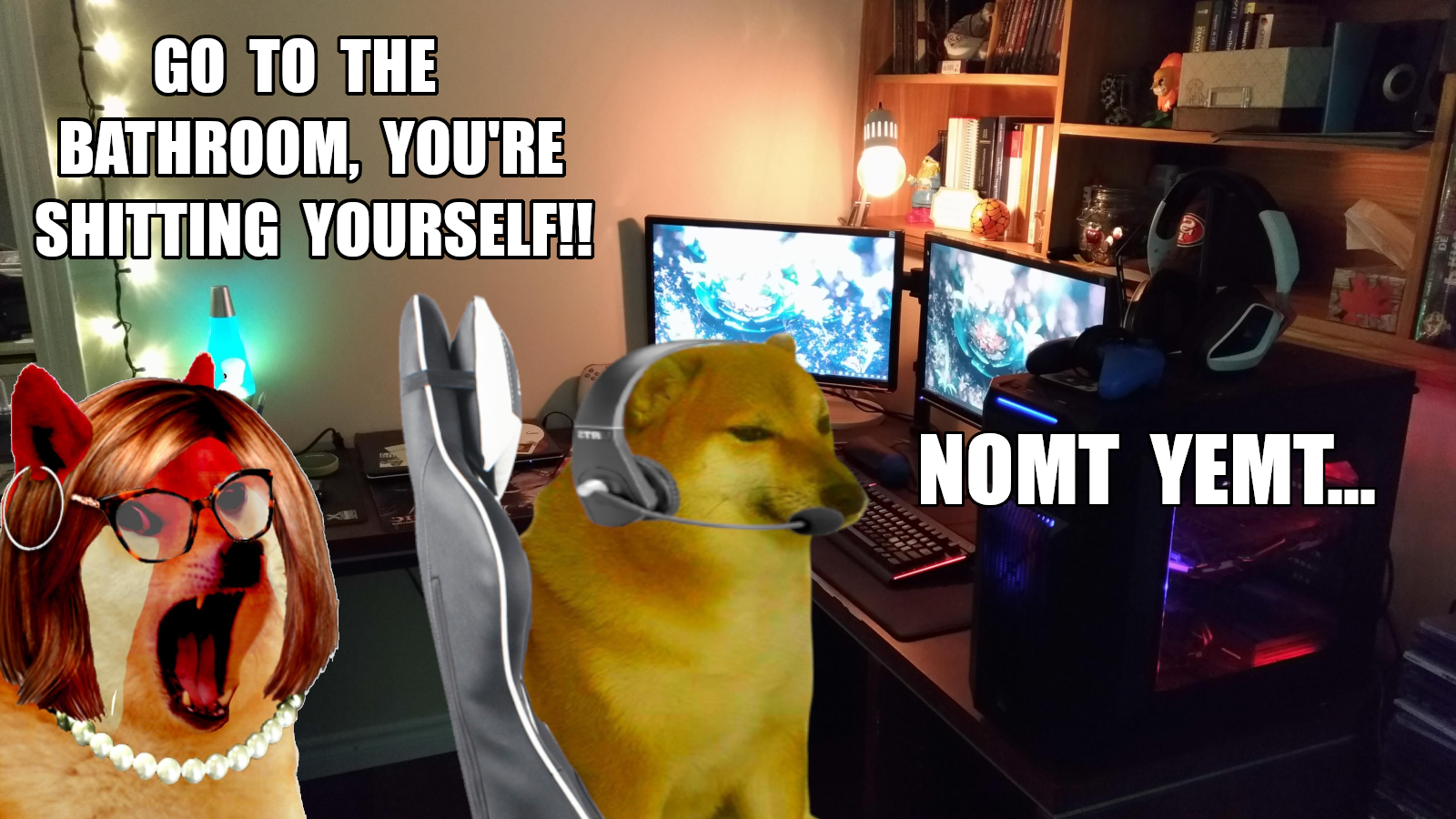 le dedicated gamer has arrived | /r/dogelore | Ironic Doge Memes | Know ...