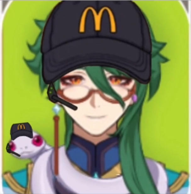 Baizhu McDonald's PFP | McGenshin | Know Your Meme
