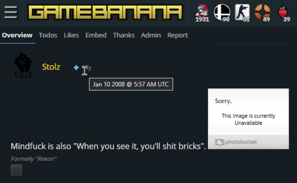 gamebanana original when you see it you'll shit bricks meme | When X ...