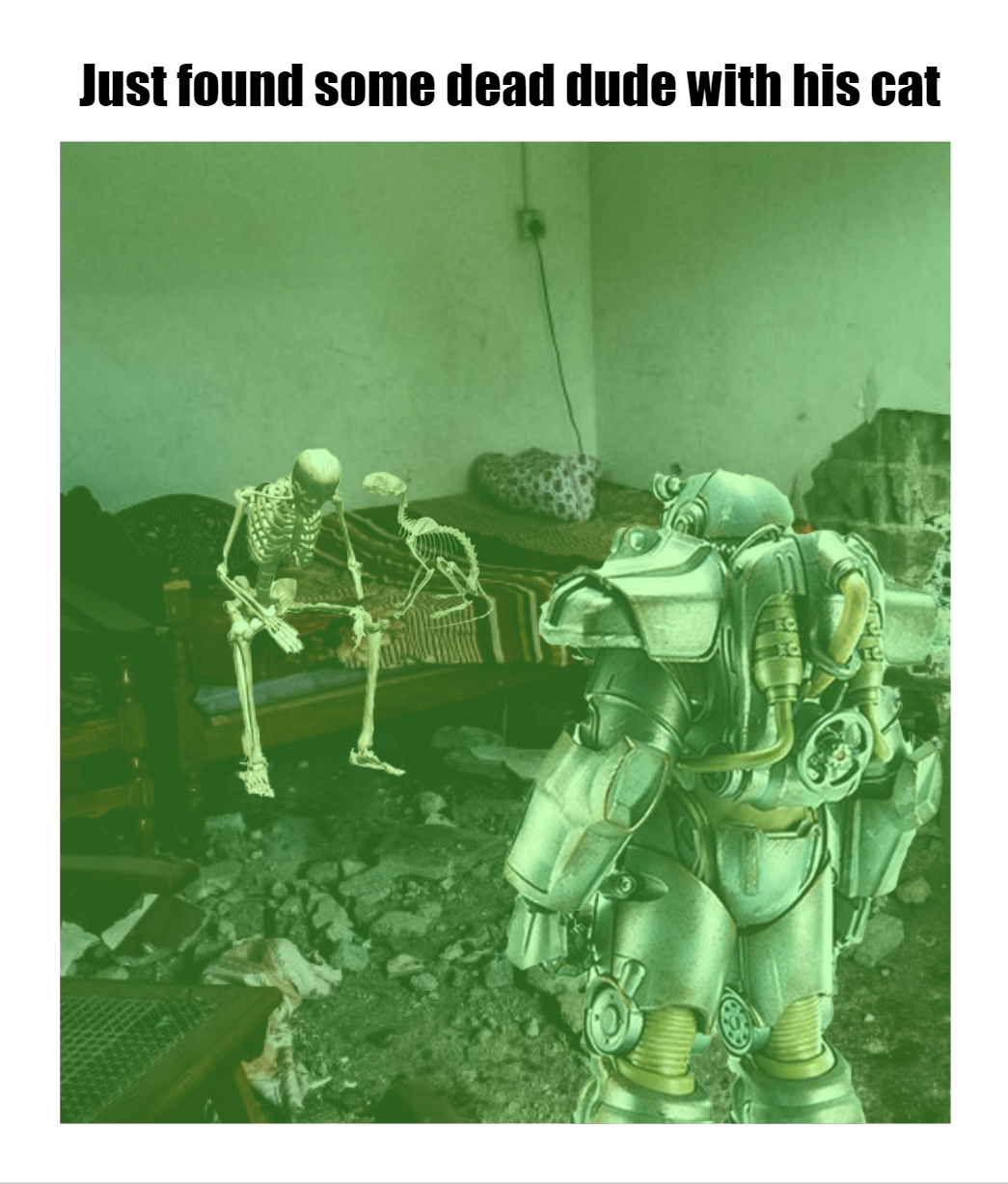 Just Found Some Dead Dude With His Cat | Me Petting My Cat Before the ...