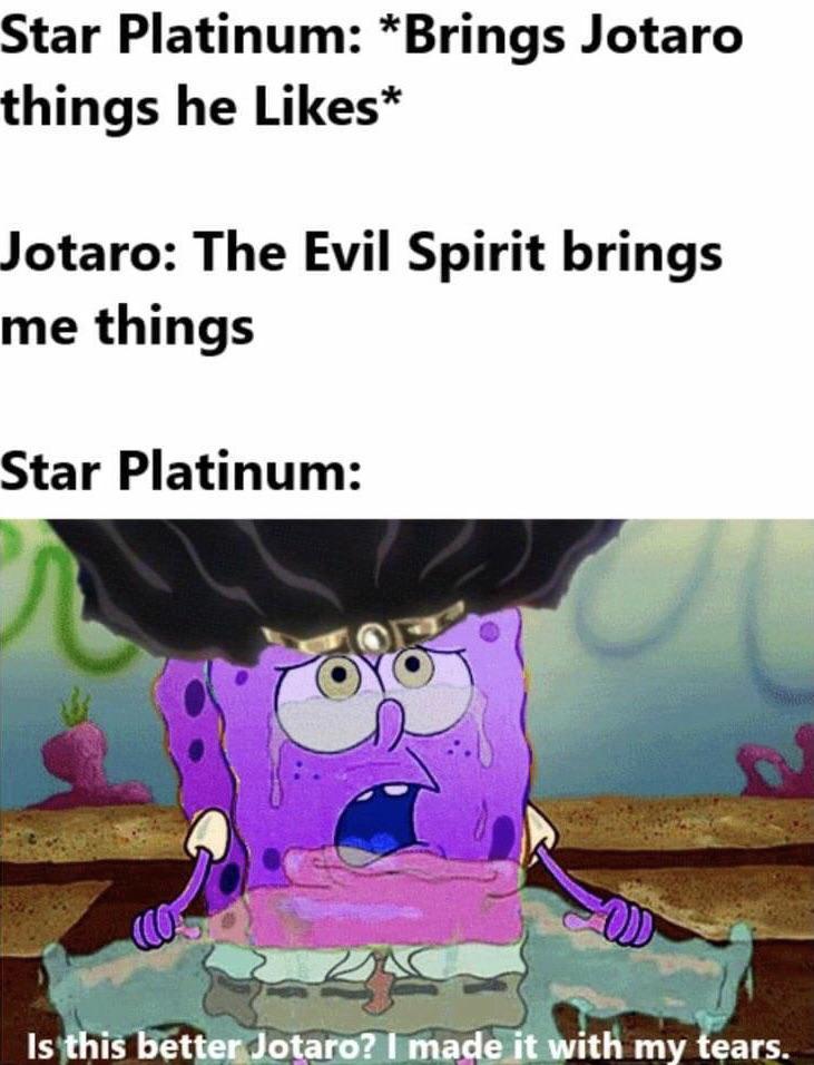 “Sad ora noises” | /r/ShitPostCrusaders/ | JoJo's Bizarre Adventure ...