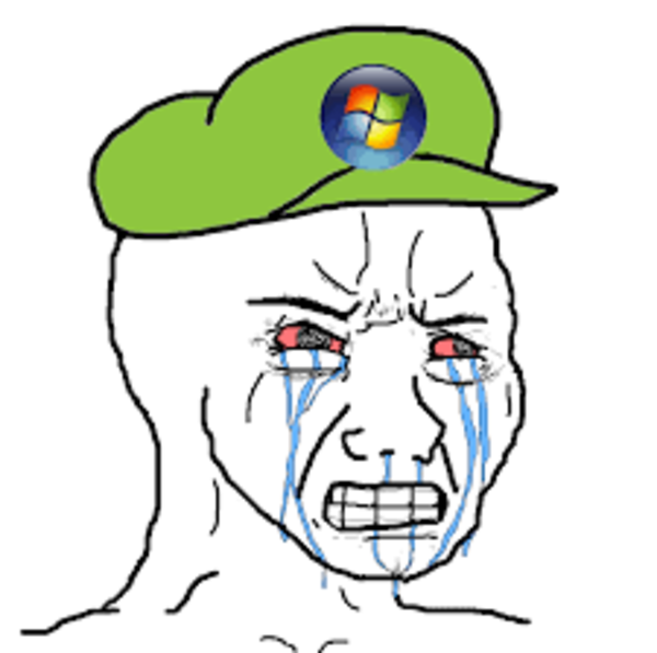 wojak crying (microsoft) | Crying Wojak | Know Your Meme