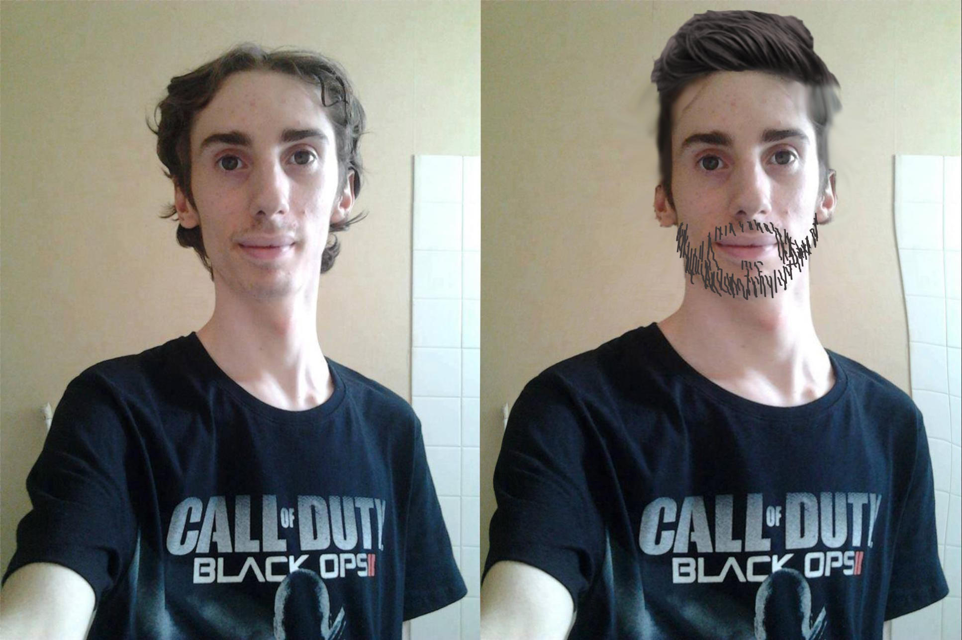 Just get a haircut, beard and neck-maxx bro | St. BlackOps2cel / Morgan ...