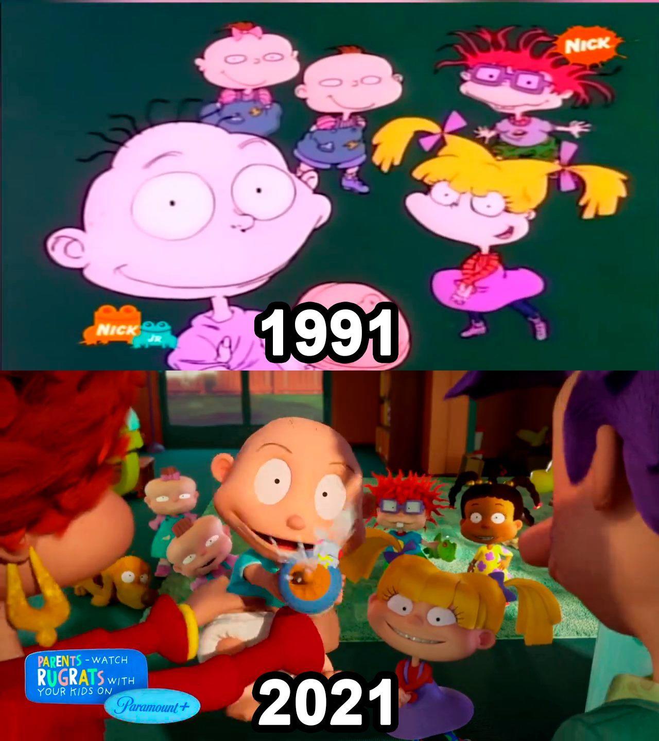 The Rugrats reboot re-creating the original opening | Rugrats | Know ...