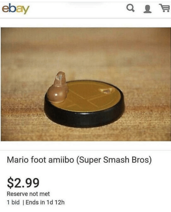 Mario foot amiibo | amiibo | Know Your Meme