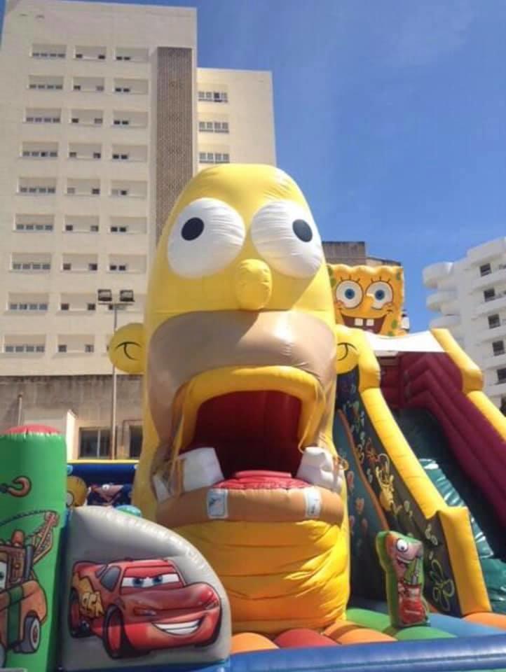 Inflatable Homer | Bootleg / Knock Off | Know Your Meme