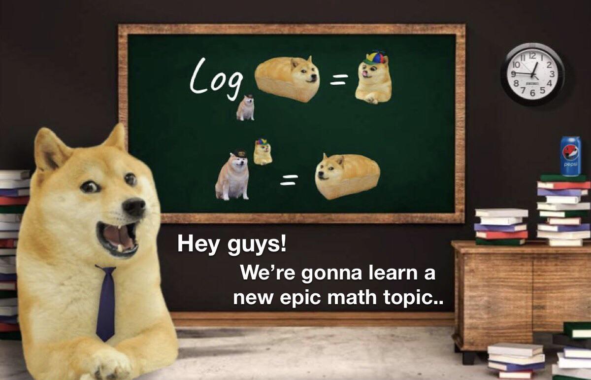 Le wannabe cool math teacher has arrived | /r/dogelore | Ironic Doge ...
