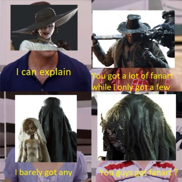 Fanart discussion | Resident Evil Village | Know Your Meme