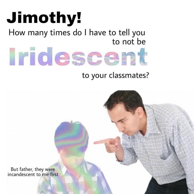 what kind of school does jimothy go to | Surreal Memes | Know Your Meme