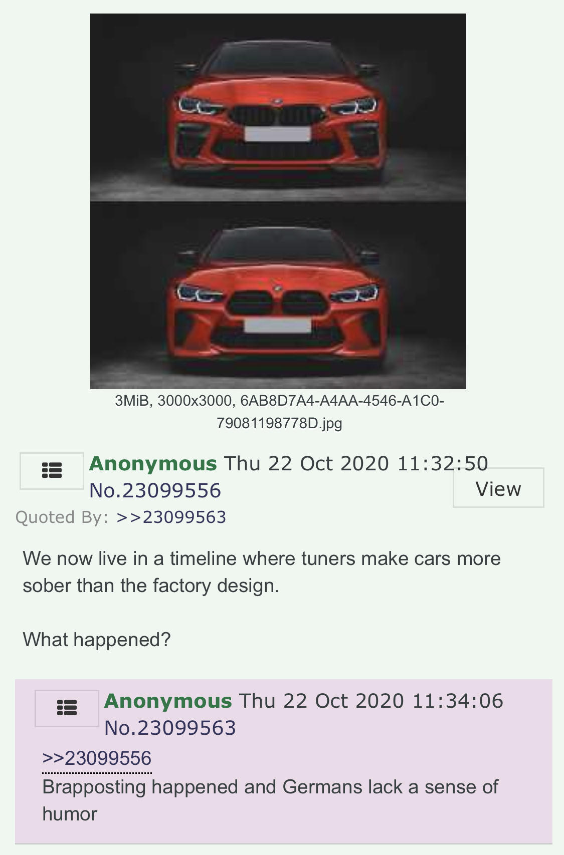 >fartfags ruined a whole generation of automobiles | Fartposting / Brap ...