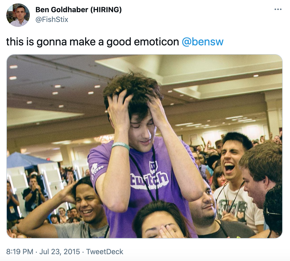 Good Emote | NotLikeThis | Know Your Meme