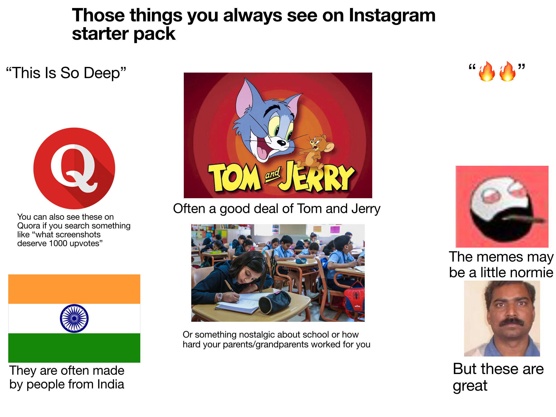 Those things you always see on Instagram starter pack | /r/starterpacks ...