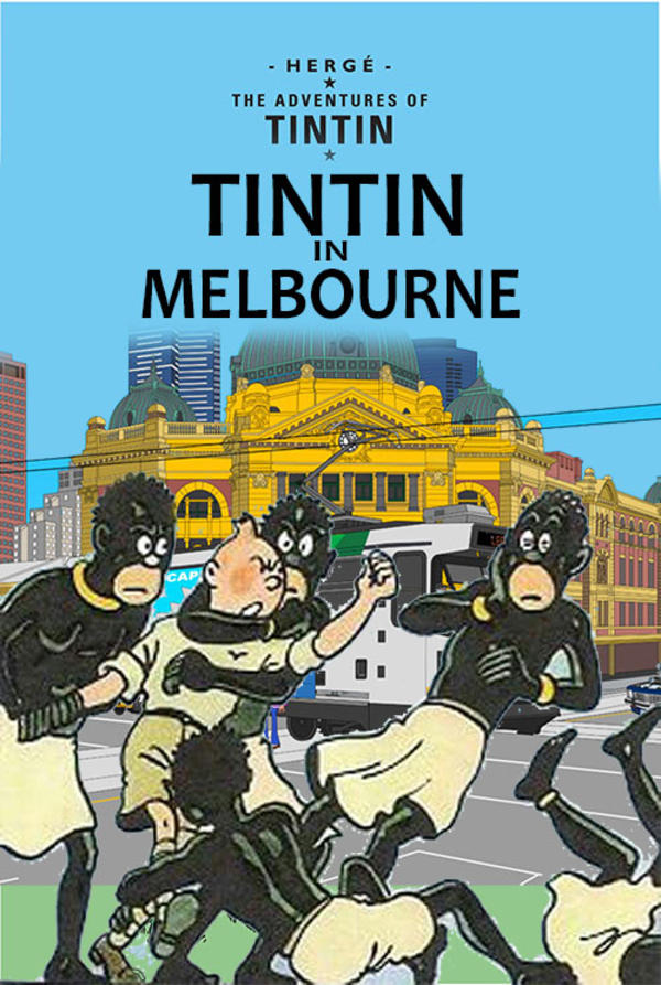Tintin in Melbourne | Australia | Know Your Meme
