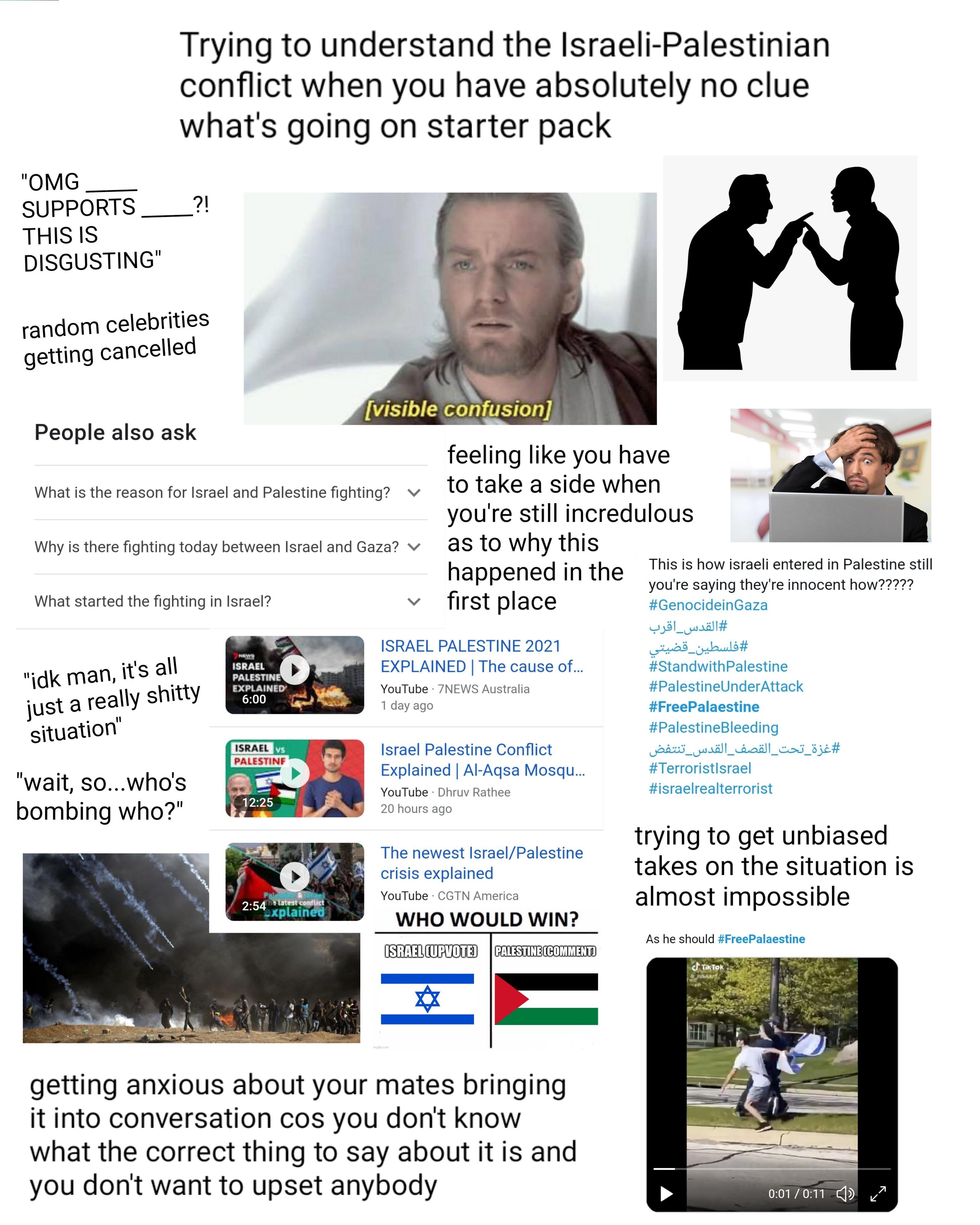 Trying to understand the Israeli-Palestinian conflict when you have ...