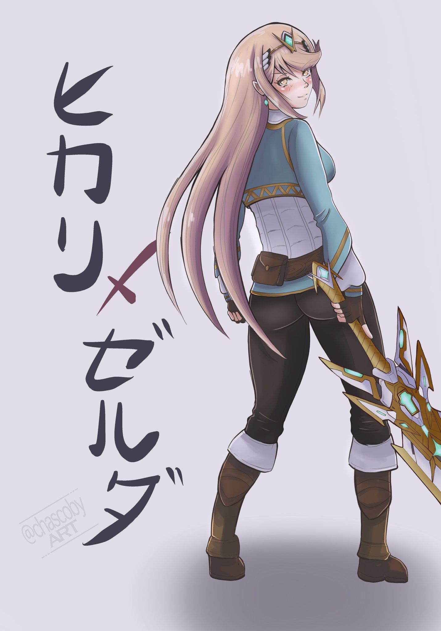 Mythra X Zelda Piece 2! | Crossover | Know Your Meme