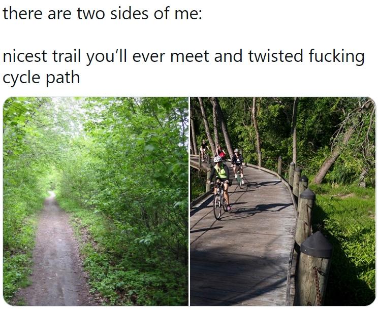 Actual Twisted Fucking Cycle Path | Twisted Fucking Cycle Path | Know ...