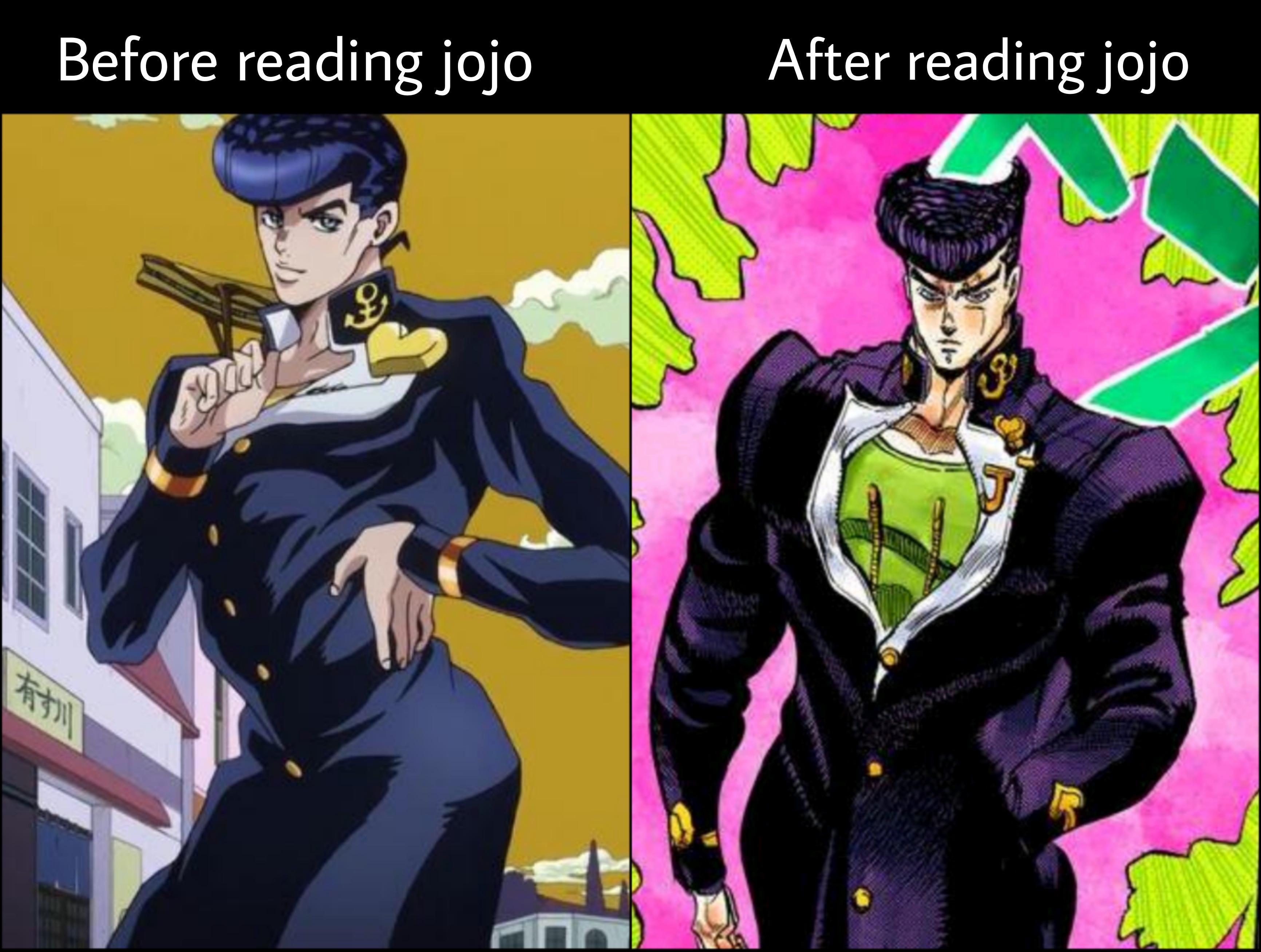 Buff Josuke looks cursed | /r/ShitPostCrusaders/ | JoJo's Bizarre ...