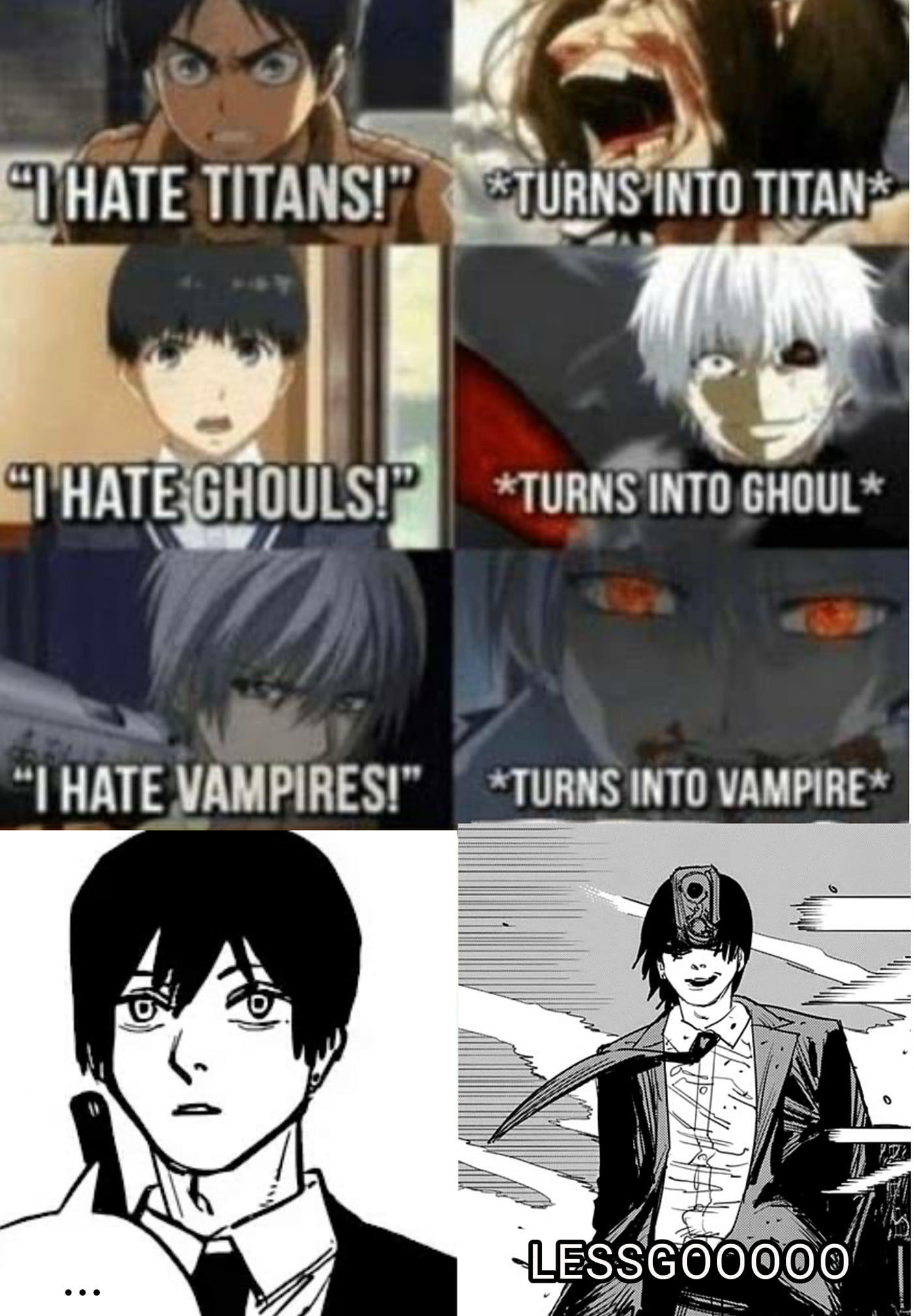 lessssgooooo | I Hate X | Turns Into X | Know Your Meme