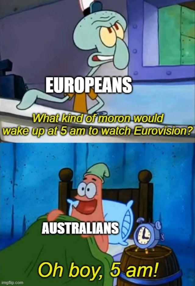 5 AM Eurovision | Eurovision | Know Your Meme