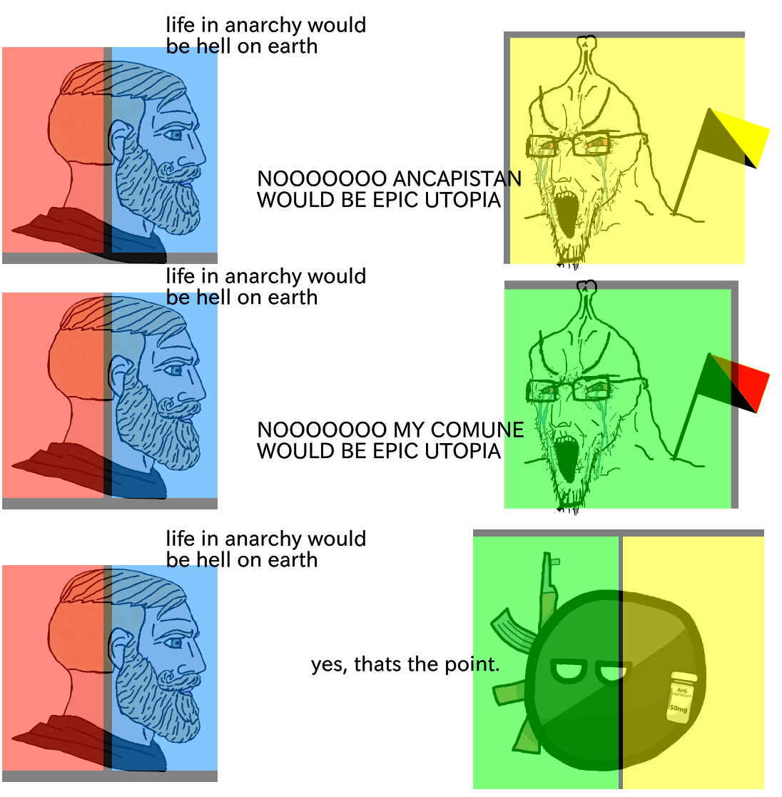 if you where wondering what the ball is, its Anarcho-Nihilism (its ...