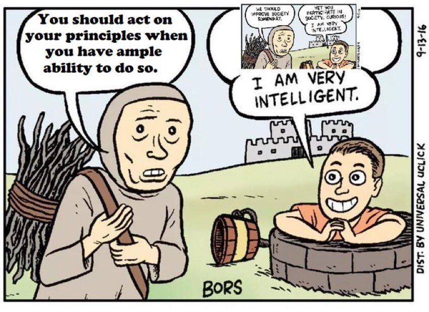 You should act on your principles | We Should Improve Society Somewhat ...