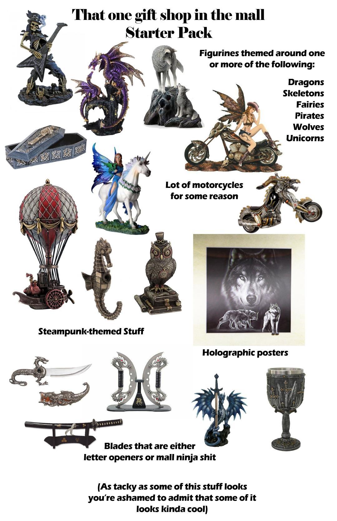 That One Gift Shop In The Mall Starter Pack | /r/starterpacks | Starter ...