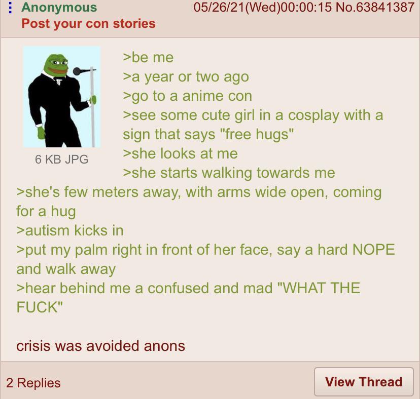 Anon avoided a crisis | /r/Greentext | Greentext Stories | Know Your Meme