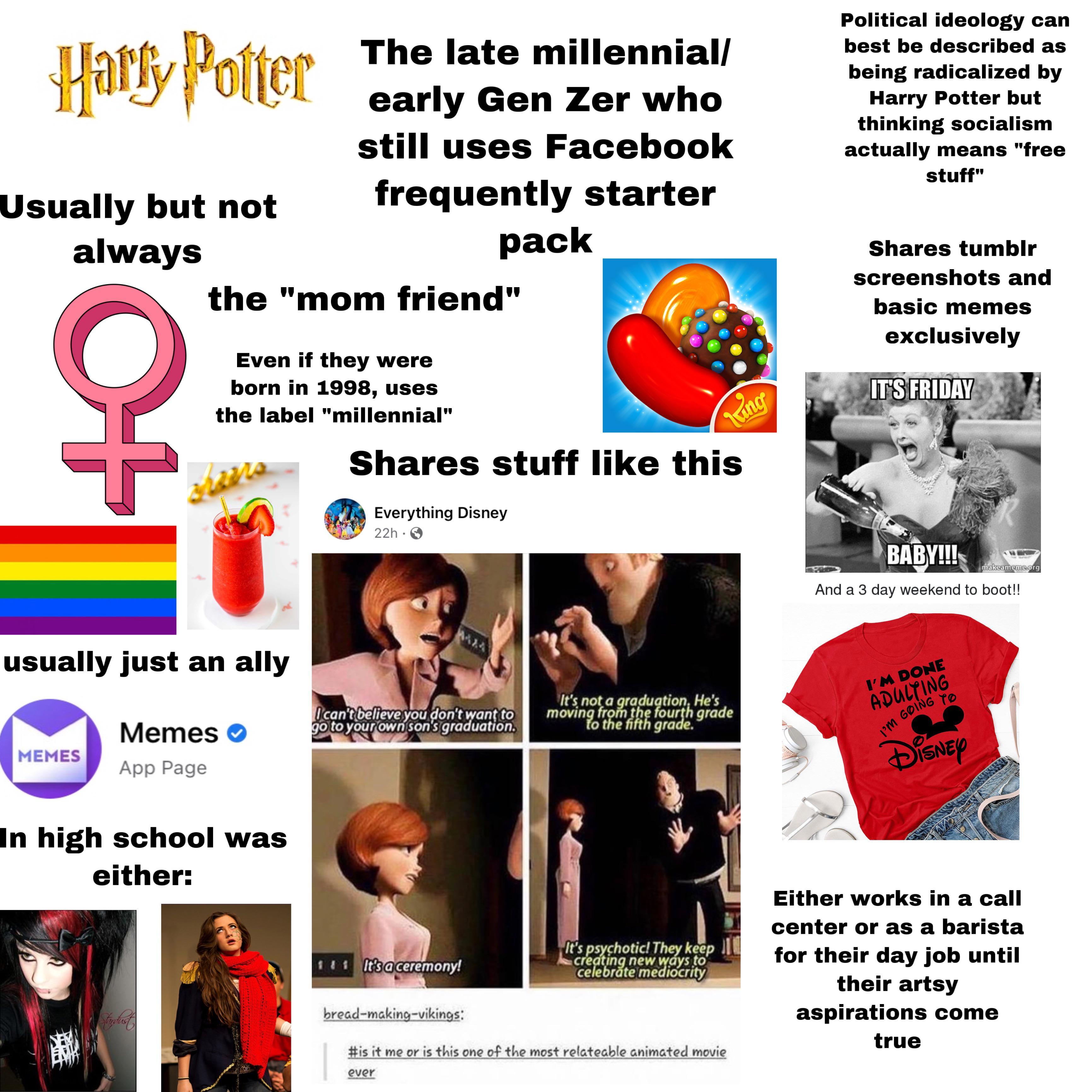 The Late Millennial early Gen Zer Who Still Uses Facebook Frequently
