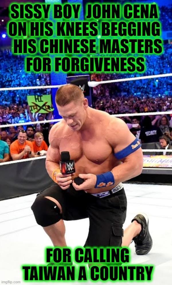 Behold the Clown Cena | John Cena's Apology To China | Know Your Meme