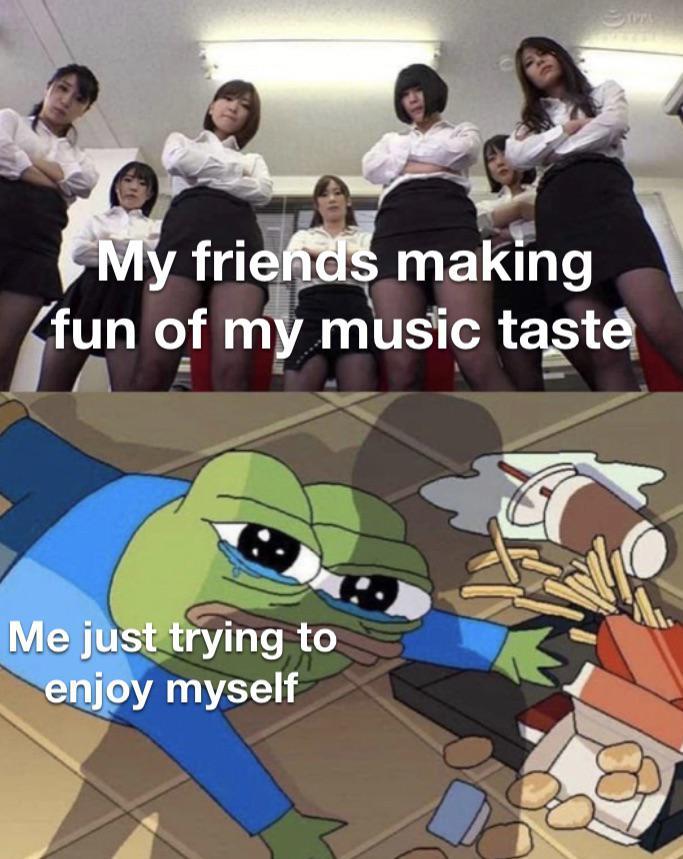 Leave me alone guys i just want to listen to NF in peace | /r/memes ...