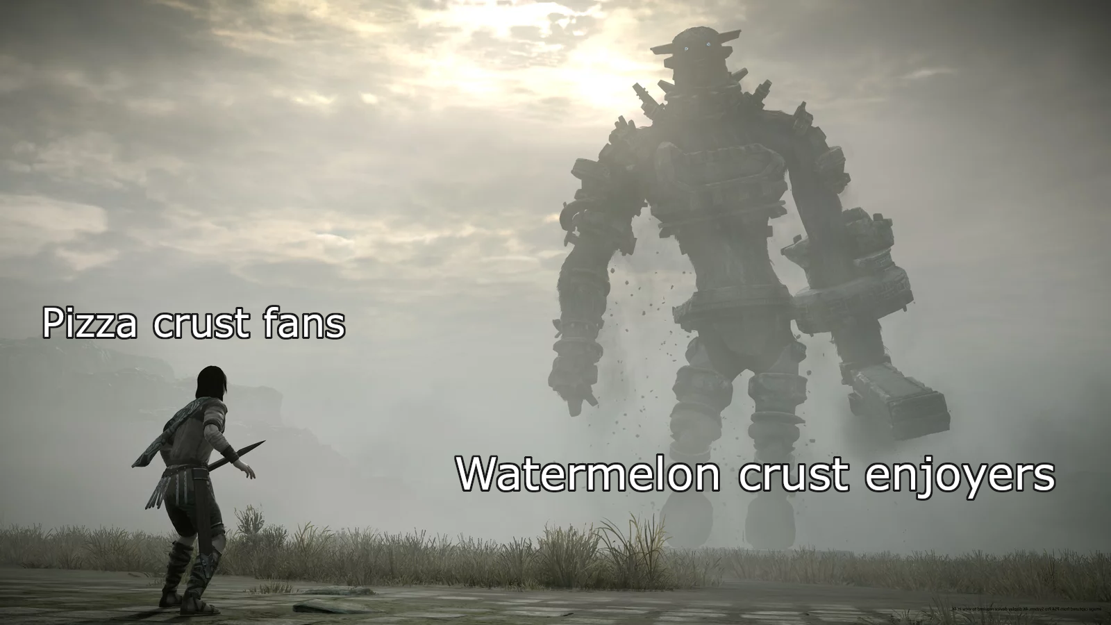 You think you are strong, but you are weak | Shadow of the Colossus ...