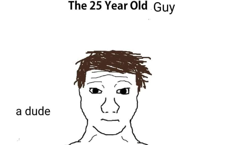 The 25 year-old guy | Coomer | Know Your Meme