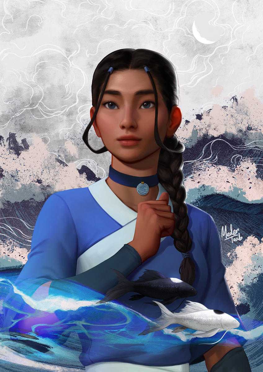 Katara by @MederTaab | Avatar: The Last Airbender / The Legend of Korra ...