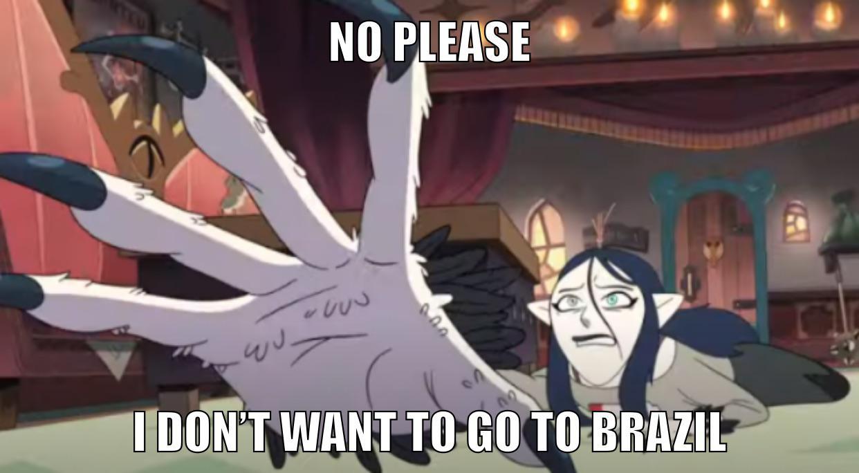 Lilith on her way to Brazil | The Owl House | Know Your Meme