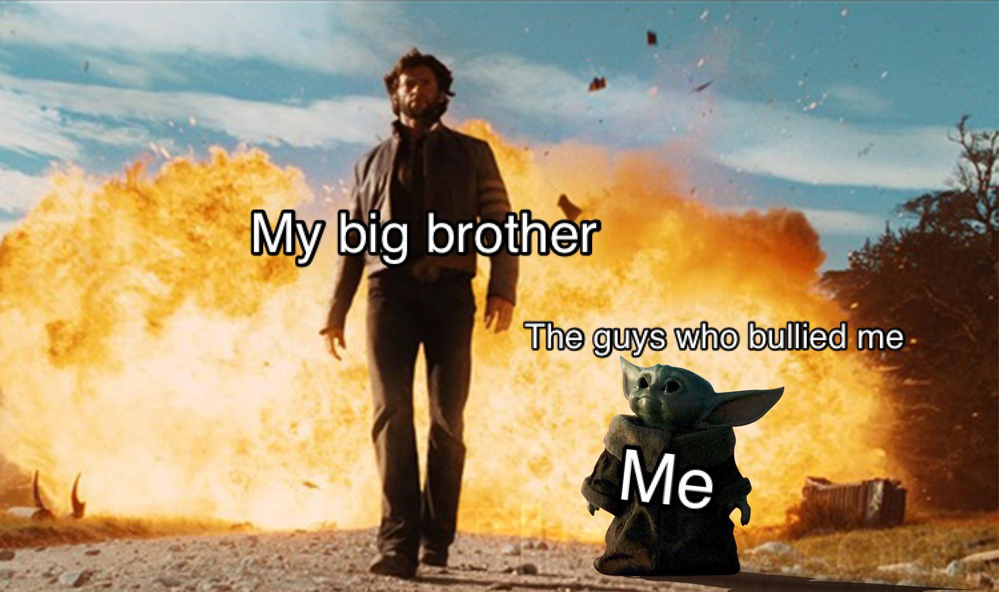 He didn't actually beat them up, just scare them off | /r ...