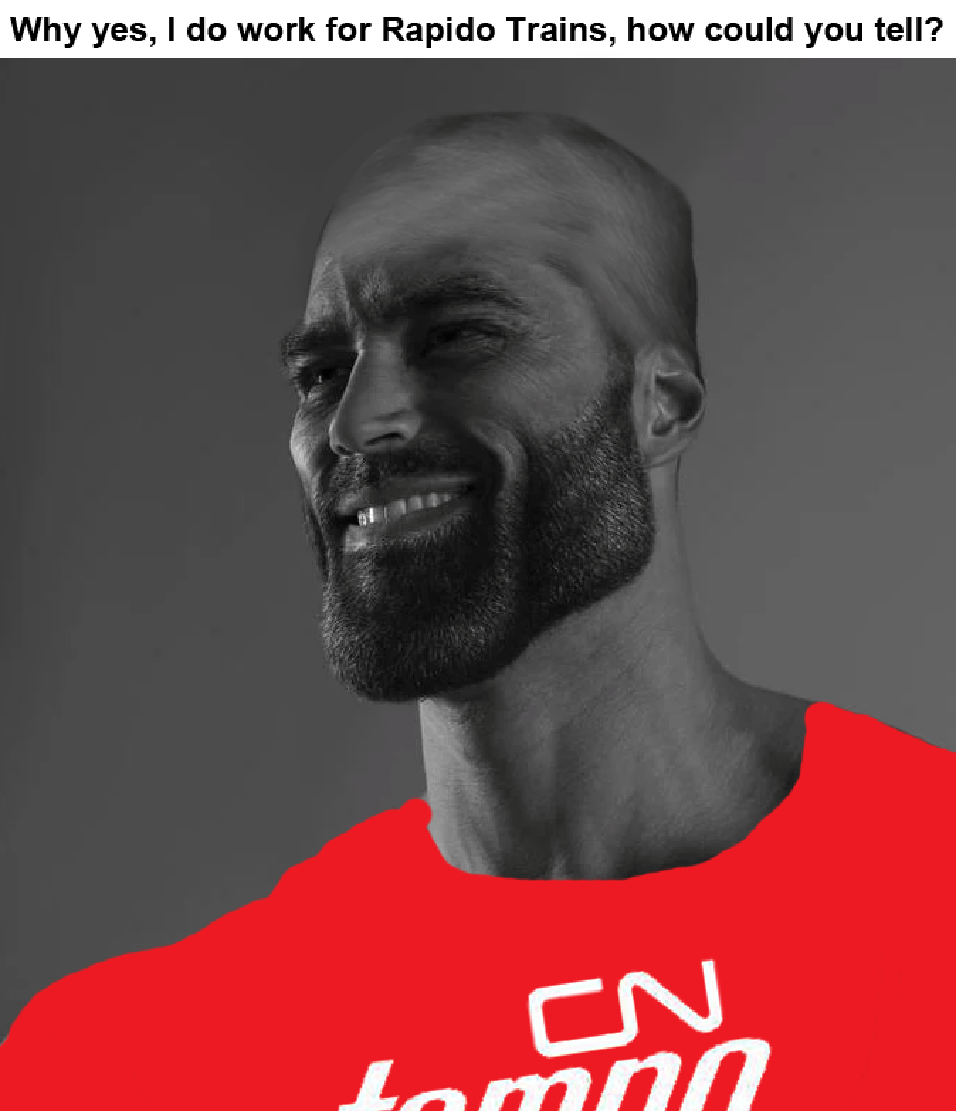 Rapido Chad | GigaChad | Know Your Meme