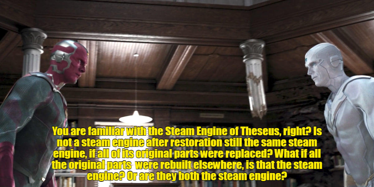 Steam Engine Ship of Theseus | WandaVision "Ship Of Theseus ...