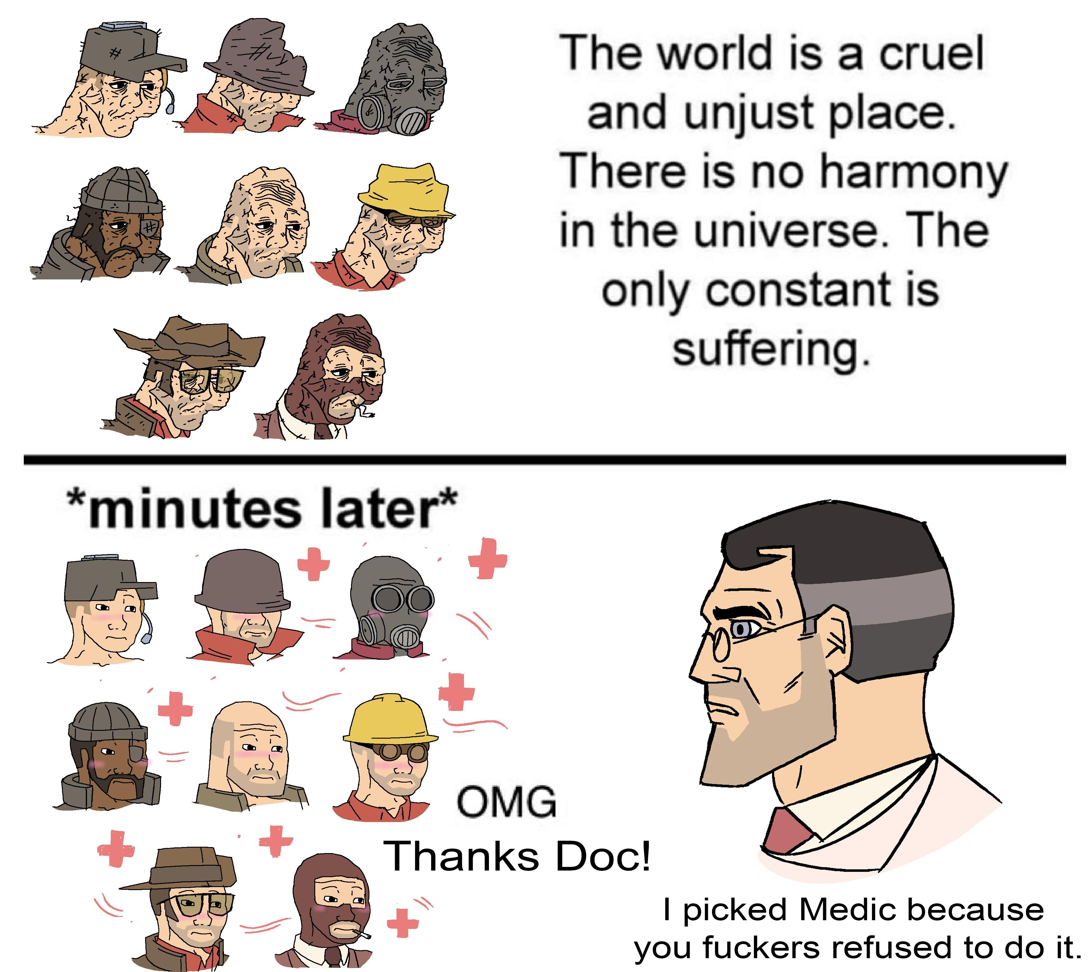 Thanks Doc The World Is A Cruel And Unjust Place Know Your Meme