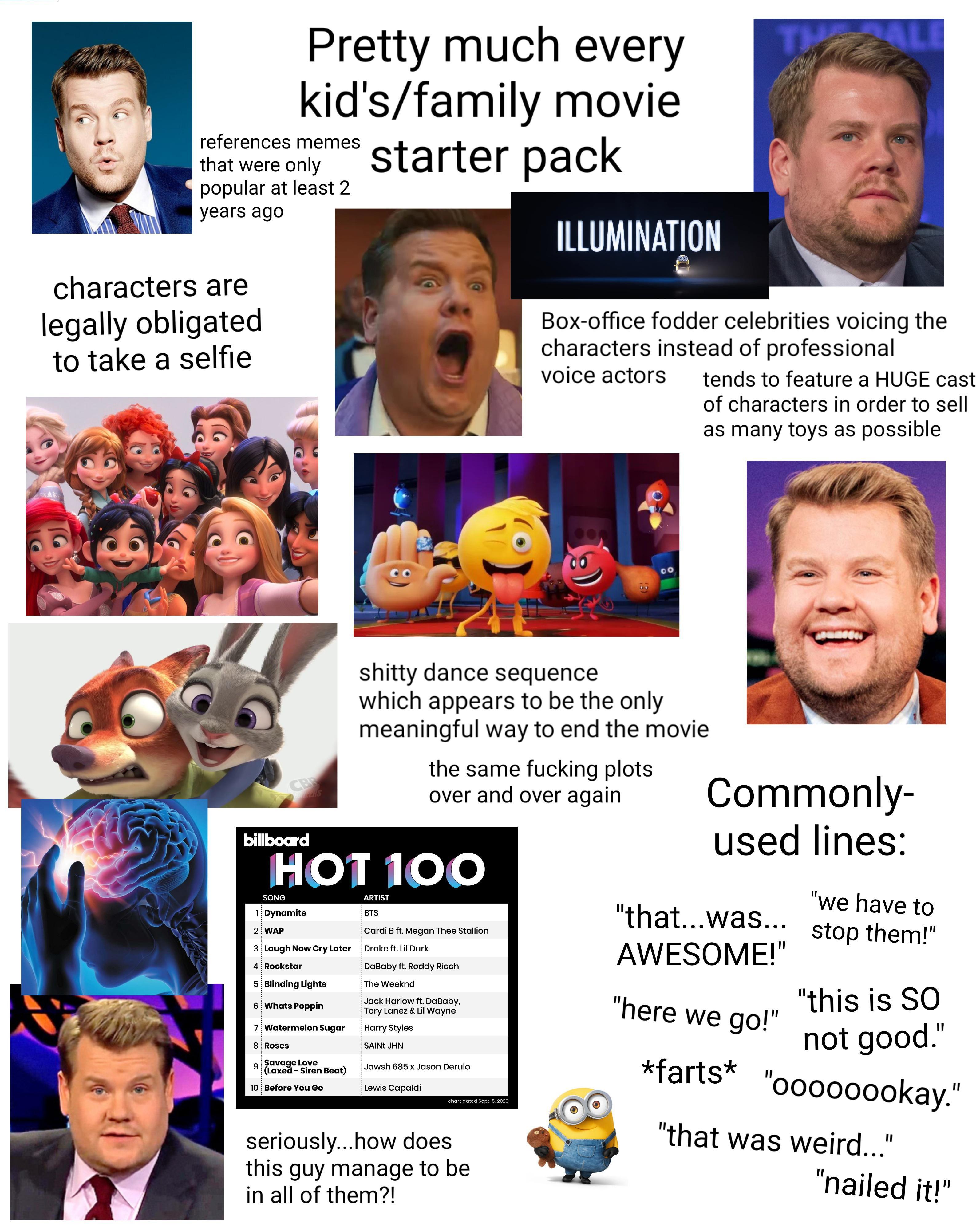 Pretty much every kids/family movie starter pack | /r/starterpacks ...