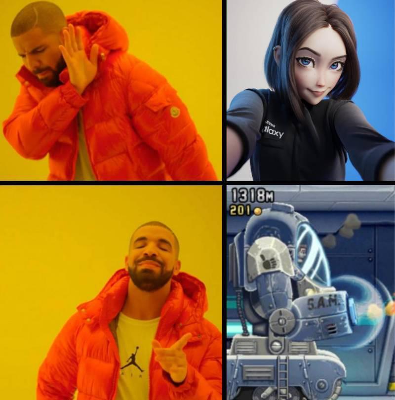 Sam or S.A.M | Samsung Sam | Know Your Meme