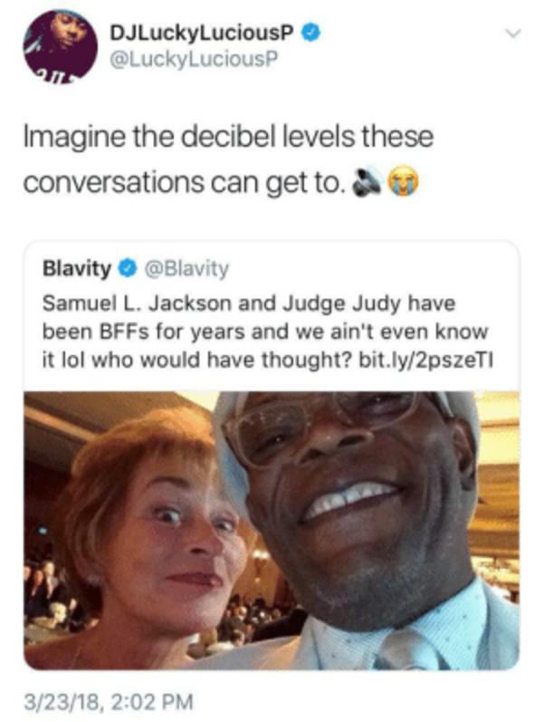 Judge Judy and Samuel L. Jackson | Judge Judy | Know Your Meme
