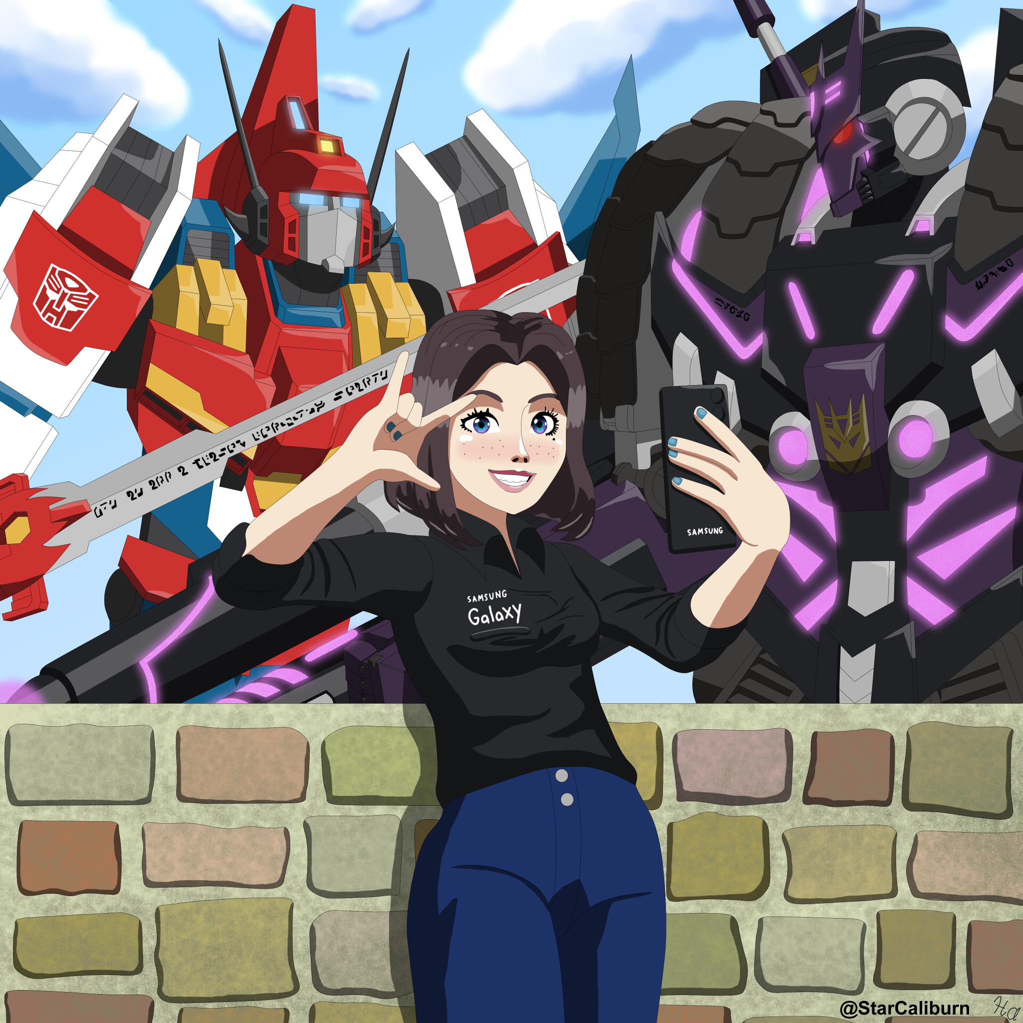 Don't get distracted when you're taking a selfie | Samsung Sam | Know ...