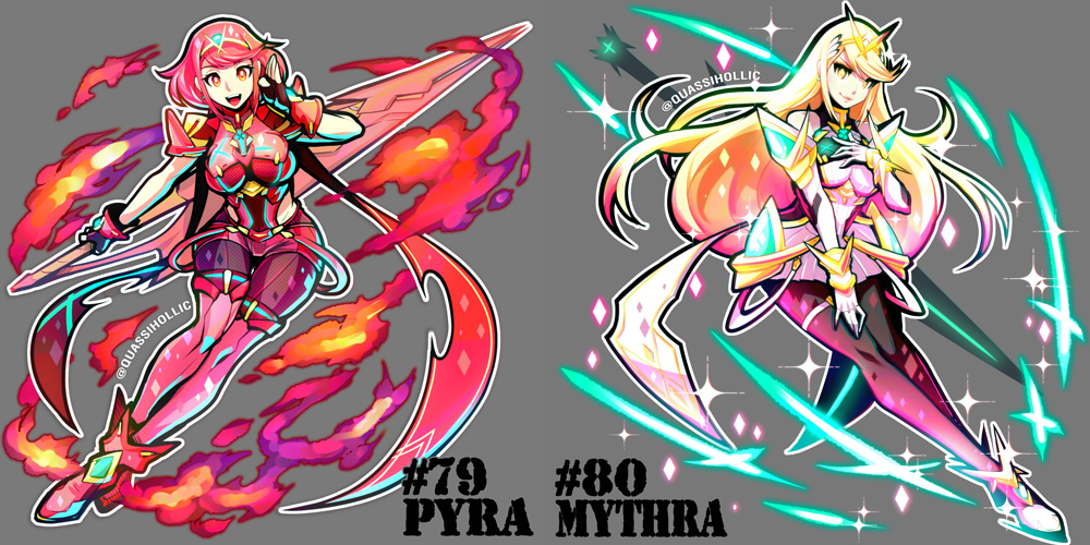Pyra & Mythra | Super Smash Brothers Ultimate | Know Your Meme