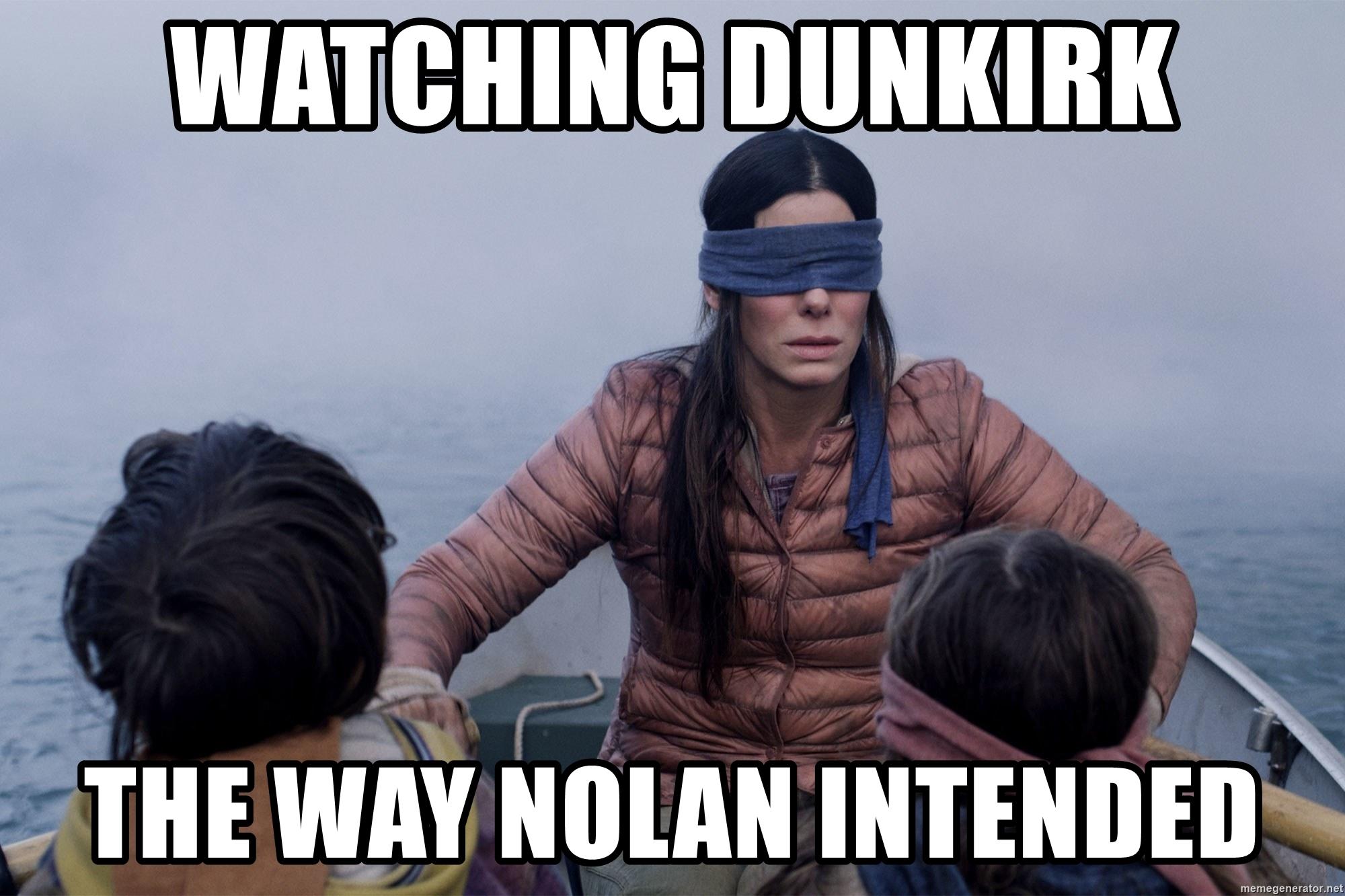 dunkirk netflix | Watching The Way Nolan Intended | Know Your Meme