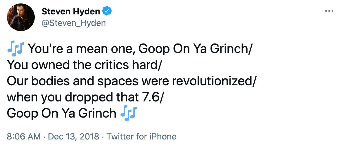 You're a mean one | Goop On Ya Grinch | Know Your Meme