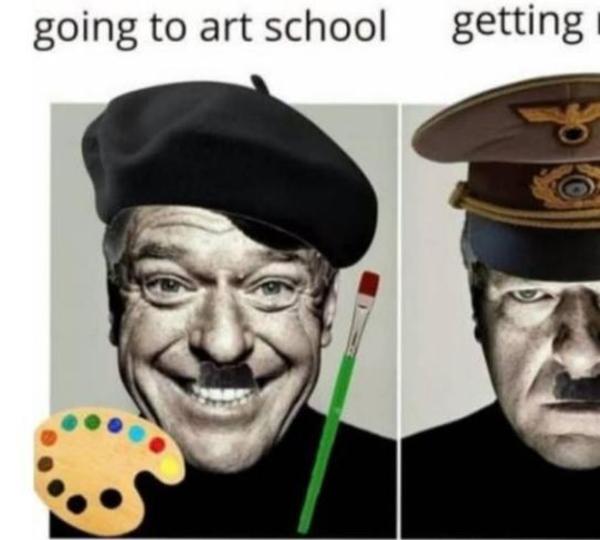 agent Hitler FBI | /r/okbuddyretard | OkBuddyRetard | Know Your Meme