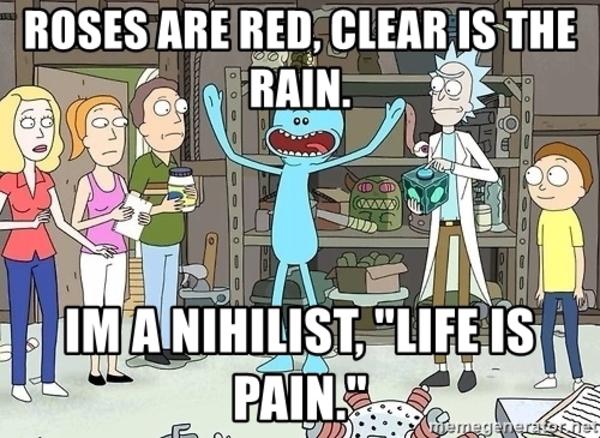 Life is Pain | Mr. Meeseeks | Know Your Meme